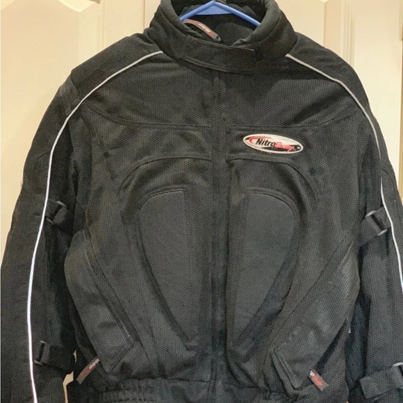 Nitro | Jackets & Coats | Nitro Racing Motorcycle Biker Jacket | Poshmark